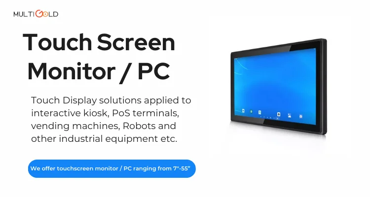 27 Inch Monitor Touch Interactive Display - Big Tablet