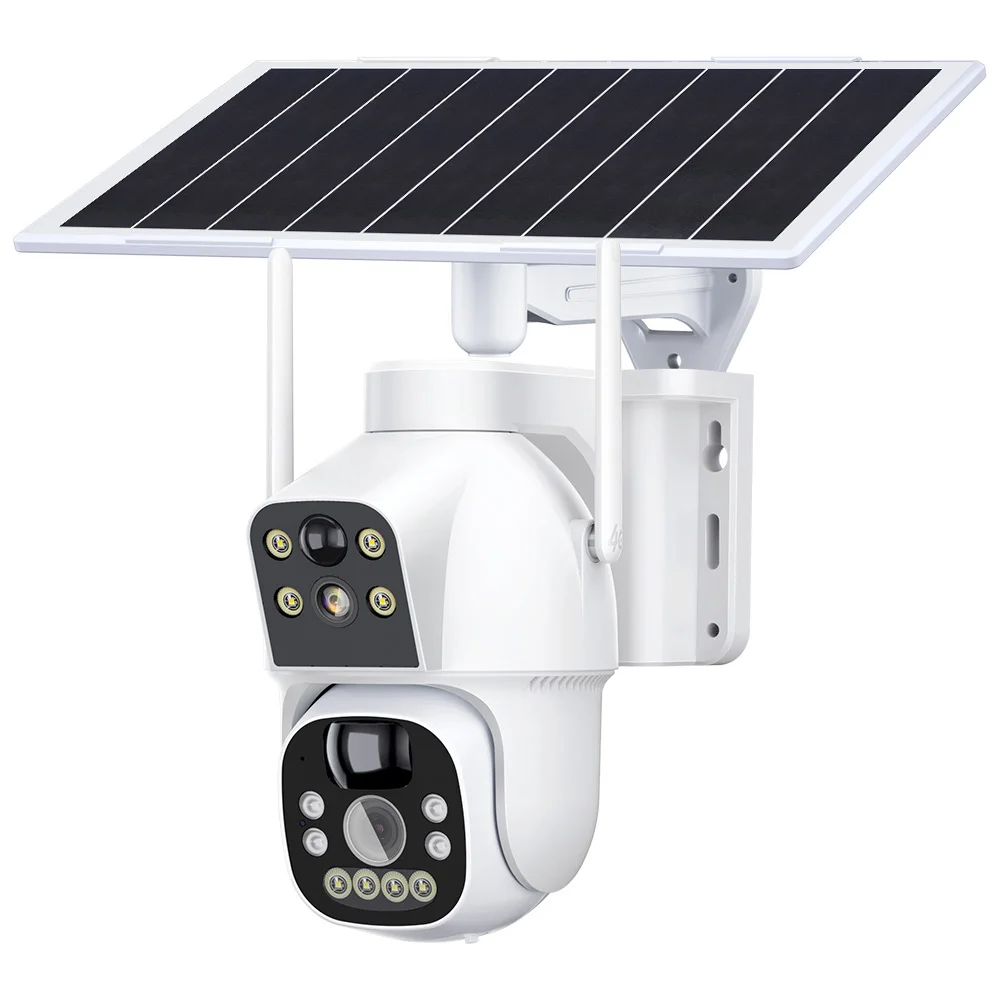 ENSTER Solar Camera - 4MP HD, Motion Detection, & Night Vision