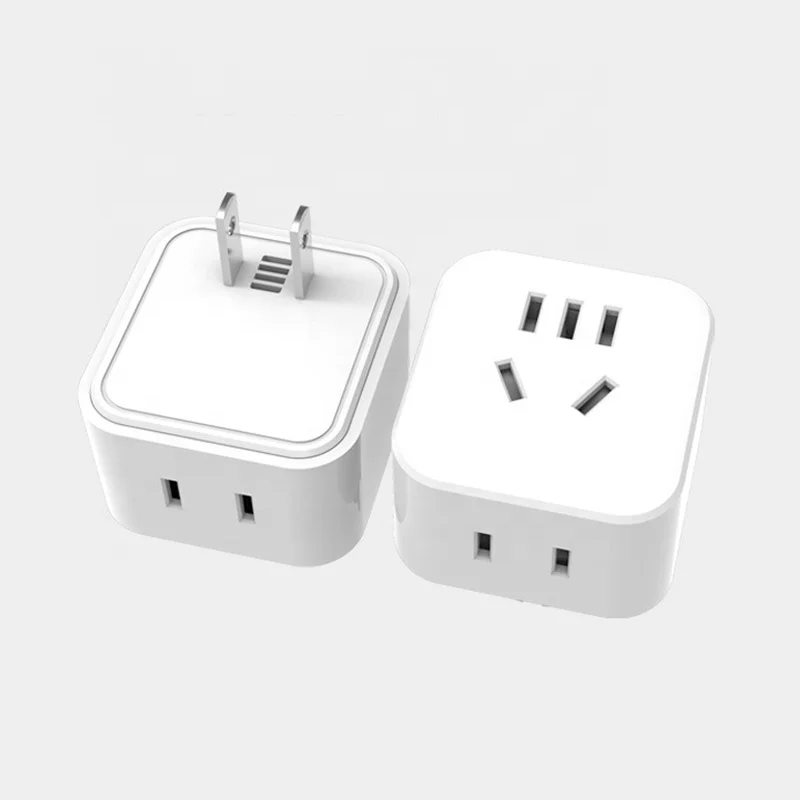Cantell 250v 10a Cube Plug Multifunctional Power Adapter Us Travel Plug