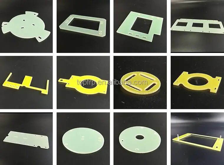 Flat Epoxy Fiberglass Insulation FR4 G10 Washers | Customized Size ...