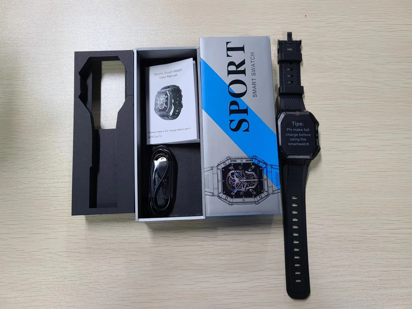 Lemfo New Arrival K55 Military Standard High Quality Sport Outdoor Smart Watch With Big Screen ...