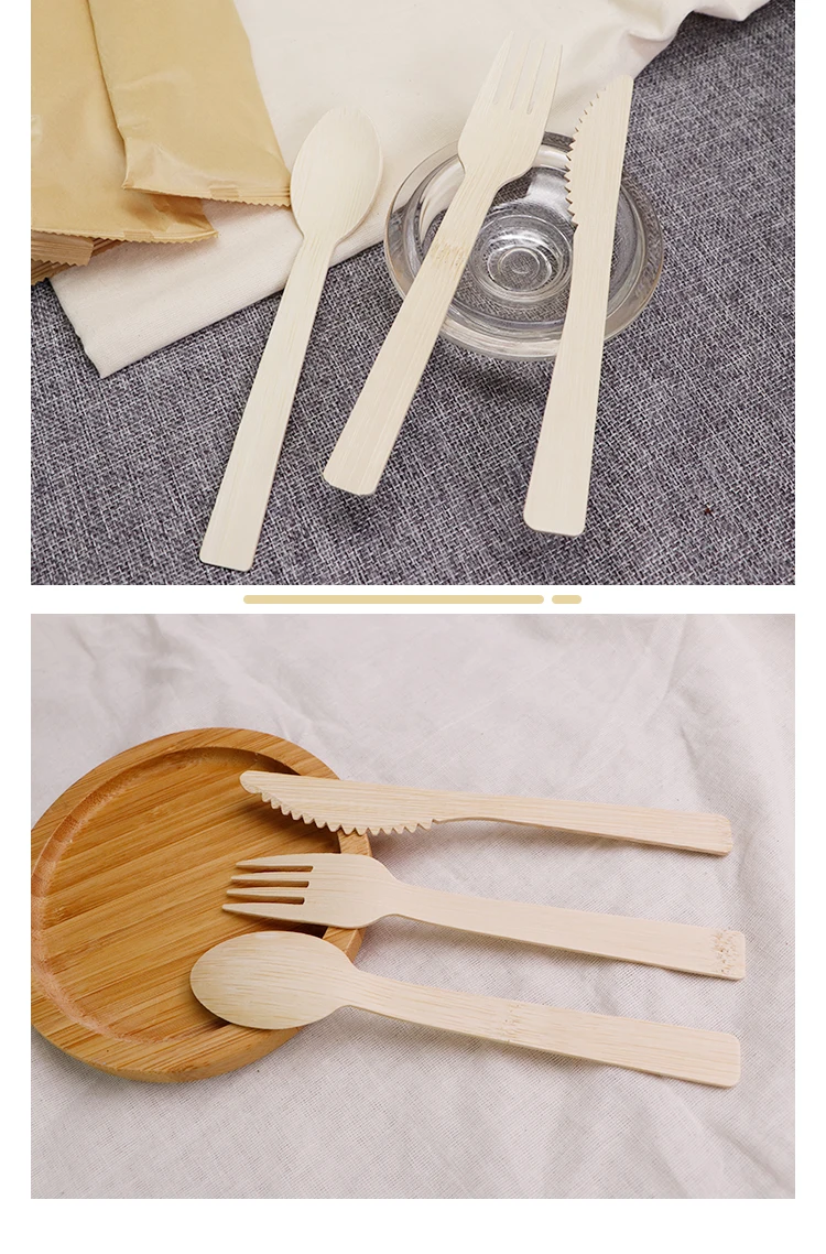 2024 Eco-friendly Degradable Compostable Heavyweight Disposable Bamboo ...