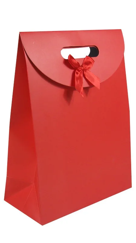 Luxurious Gift Paper Bag Party Packaging Bags Flip Cover Paper Bag With ...