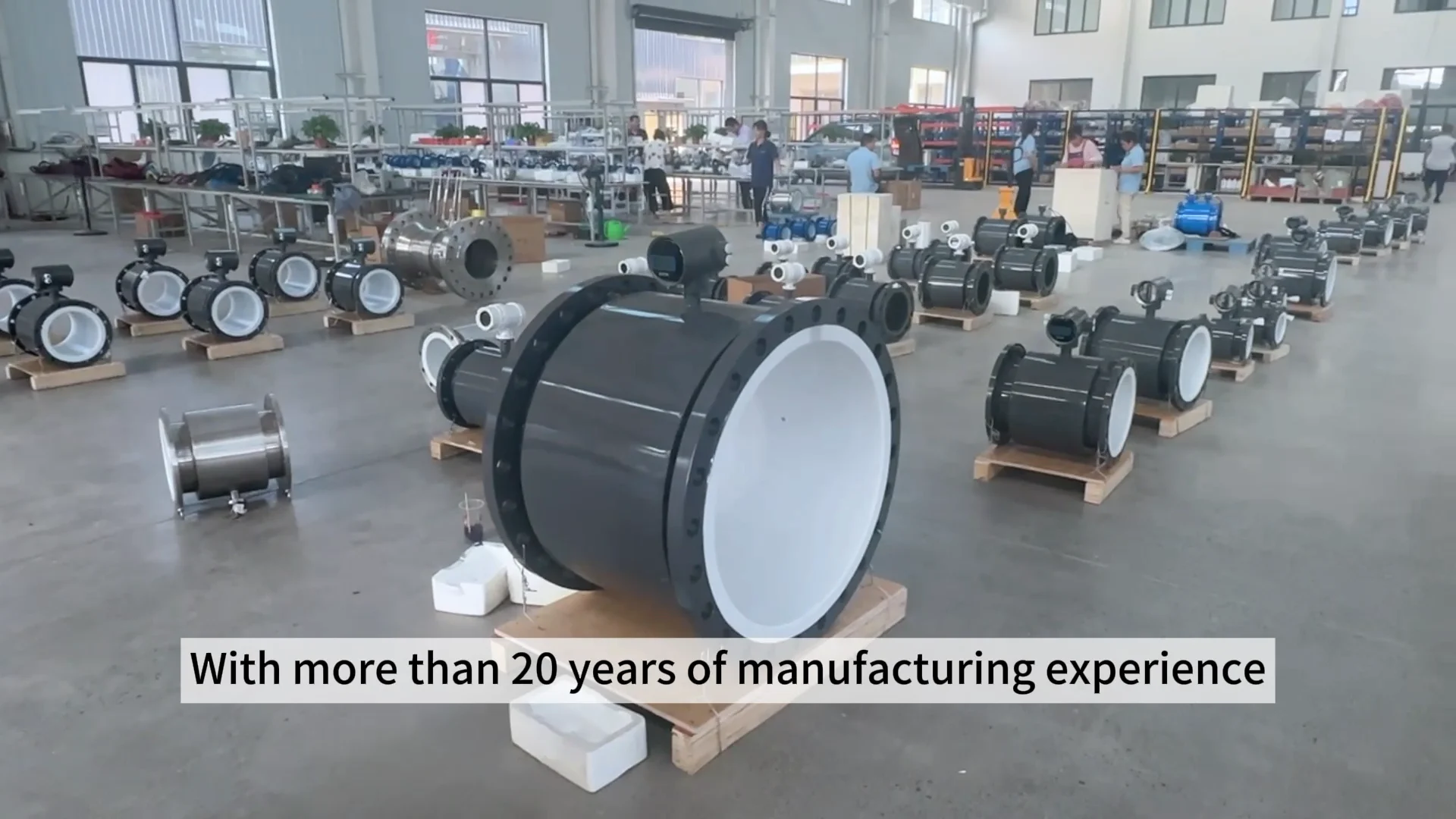 Electromagnetic Flow Meter Ethylene Glycol Flowmeter Dn1200 Flanges ...