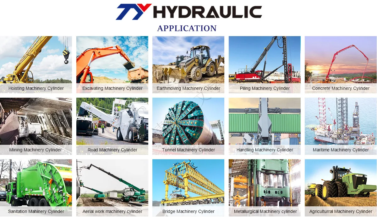 Hydraulic Tail Lift Support Leg Leveling Cylinders - Buy Hydraulic Tail ...