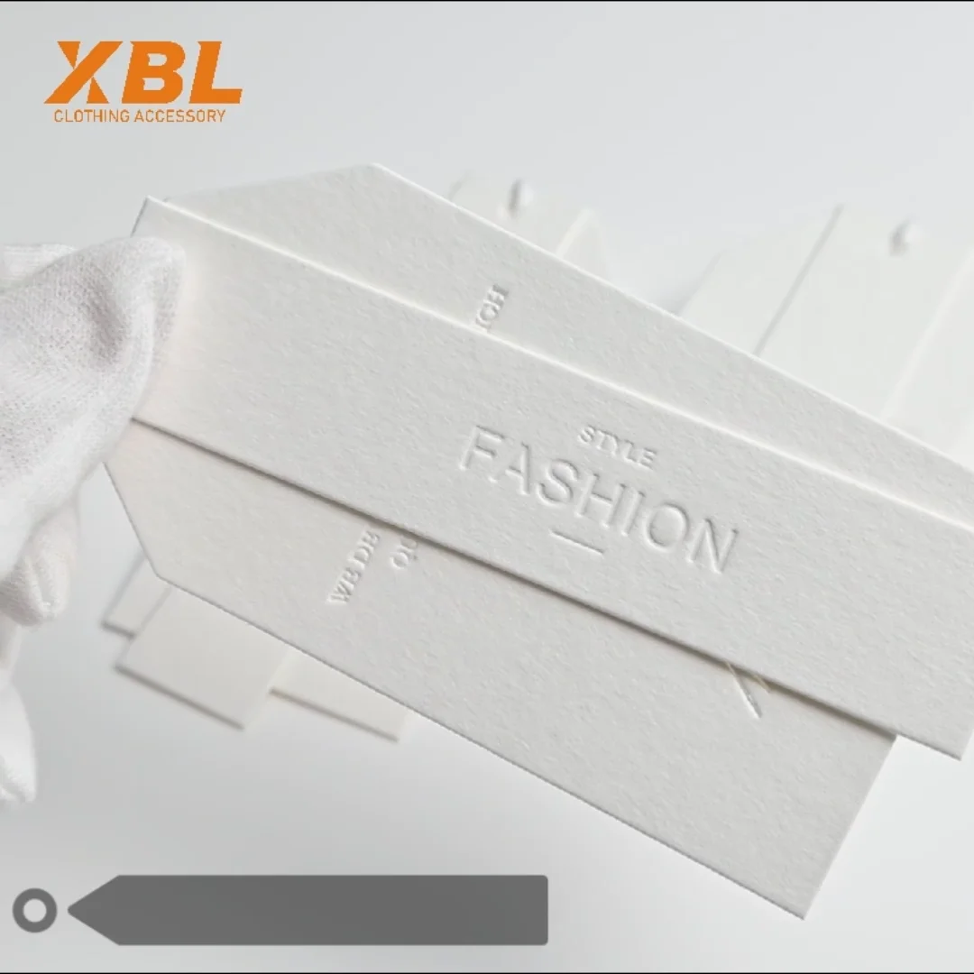 Recyclable Custom Designer Clothing Hang Tag Design Custom Vintage Logo ...