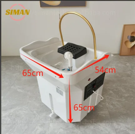 Siman Pipeless 60L Water Storage Tank Portable Salon Head Spa Equipment ...