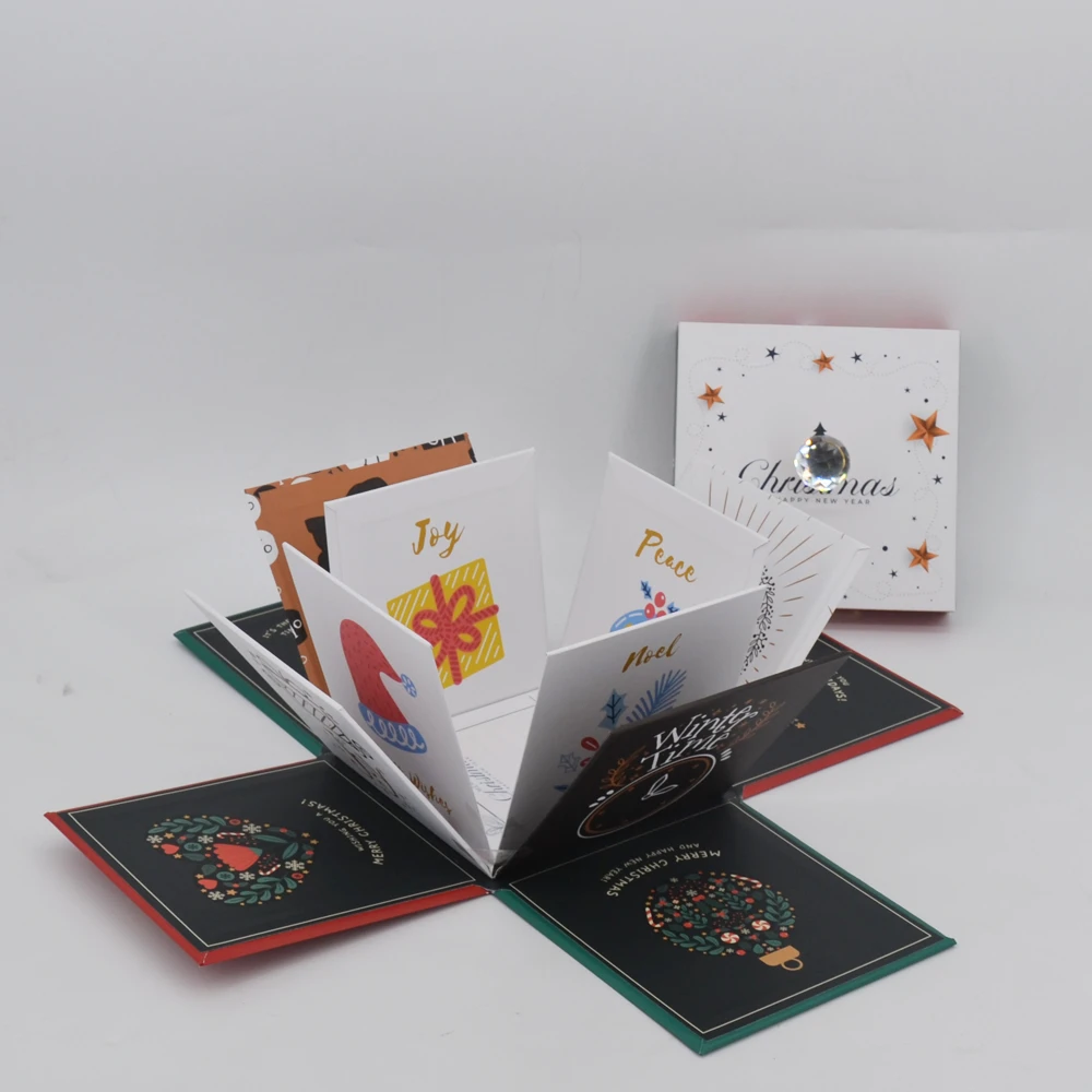 Custom Cardboard Explosion Box Valentine Surprise Gift Diy Love Apple ...