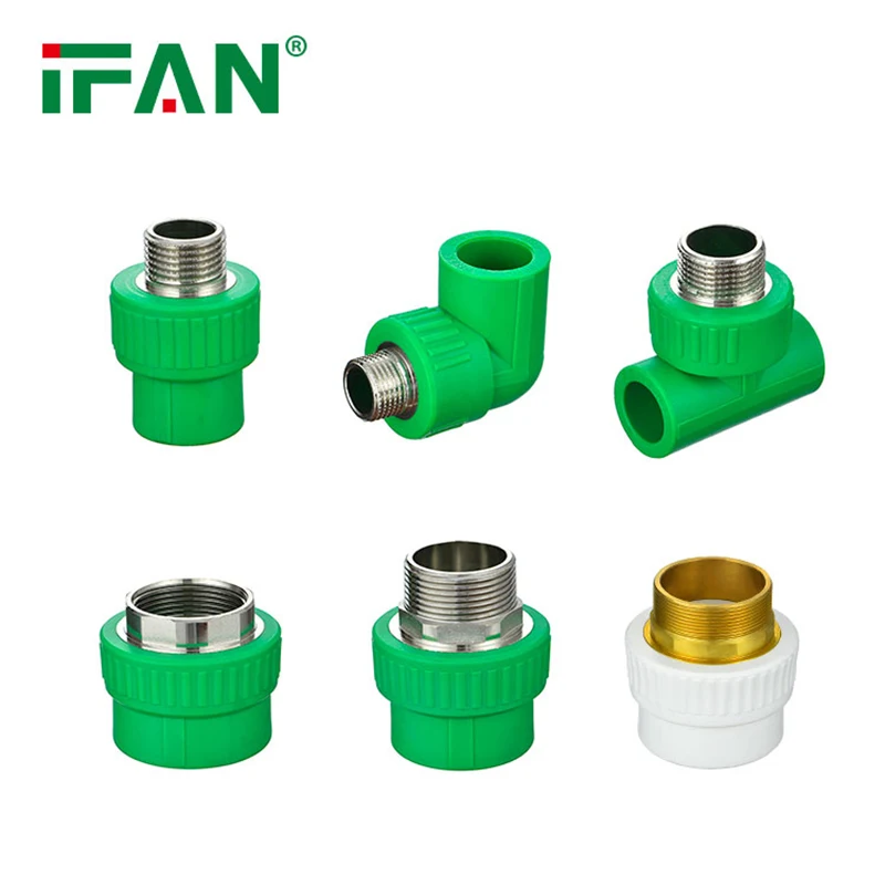 Ifan Professional Ppr Pipes And Fittings Coffee Color Ppr Pipe Pipe Fittings Plastic Fittings ...