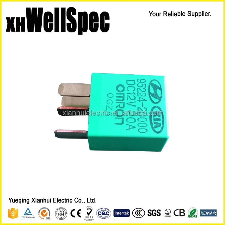Relay Control Voltage Monitoring Relay 95224-2d000 Dc12v 20a For ...