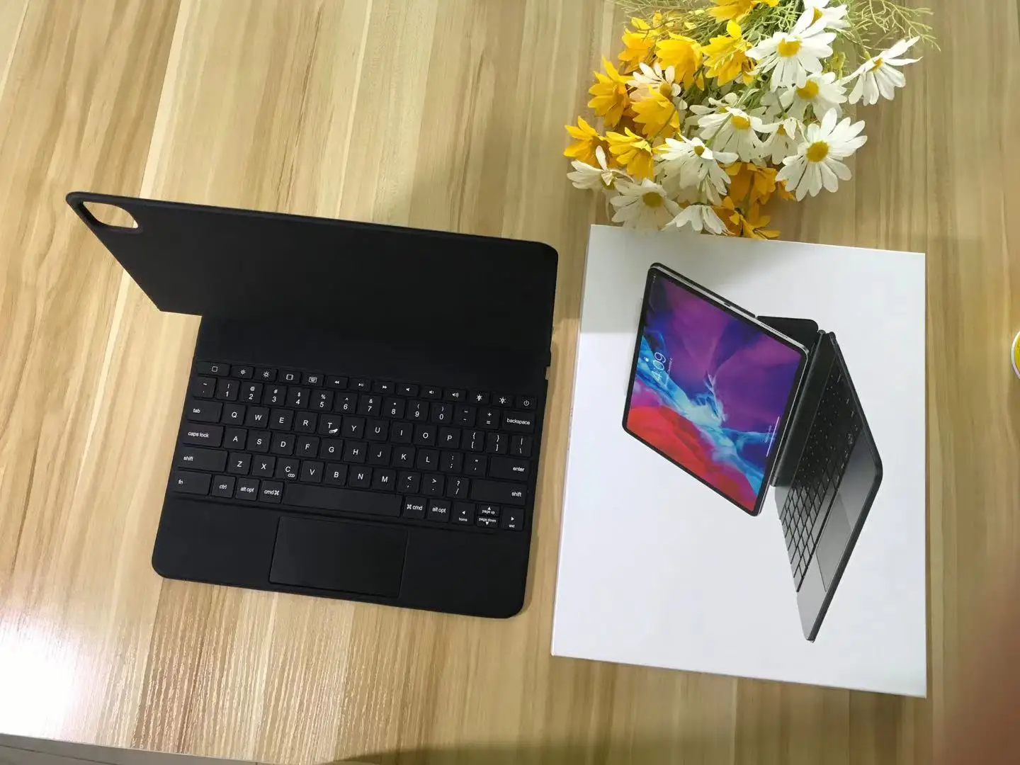 Hot Type C Trackpad Magnetic Case For Apple Ipad Pro 12.9 2021 2020 ...