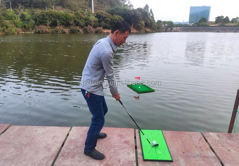 Mini Floating Golf Putting Green For Aqua Golf Backyard Game - Buy ...