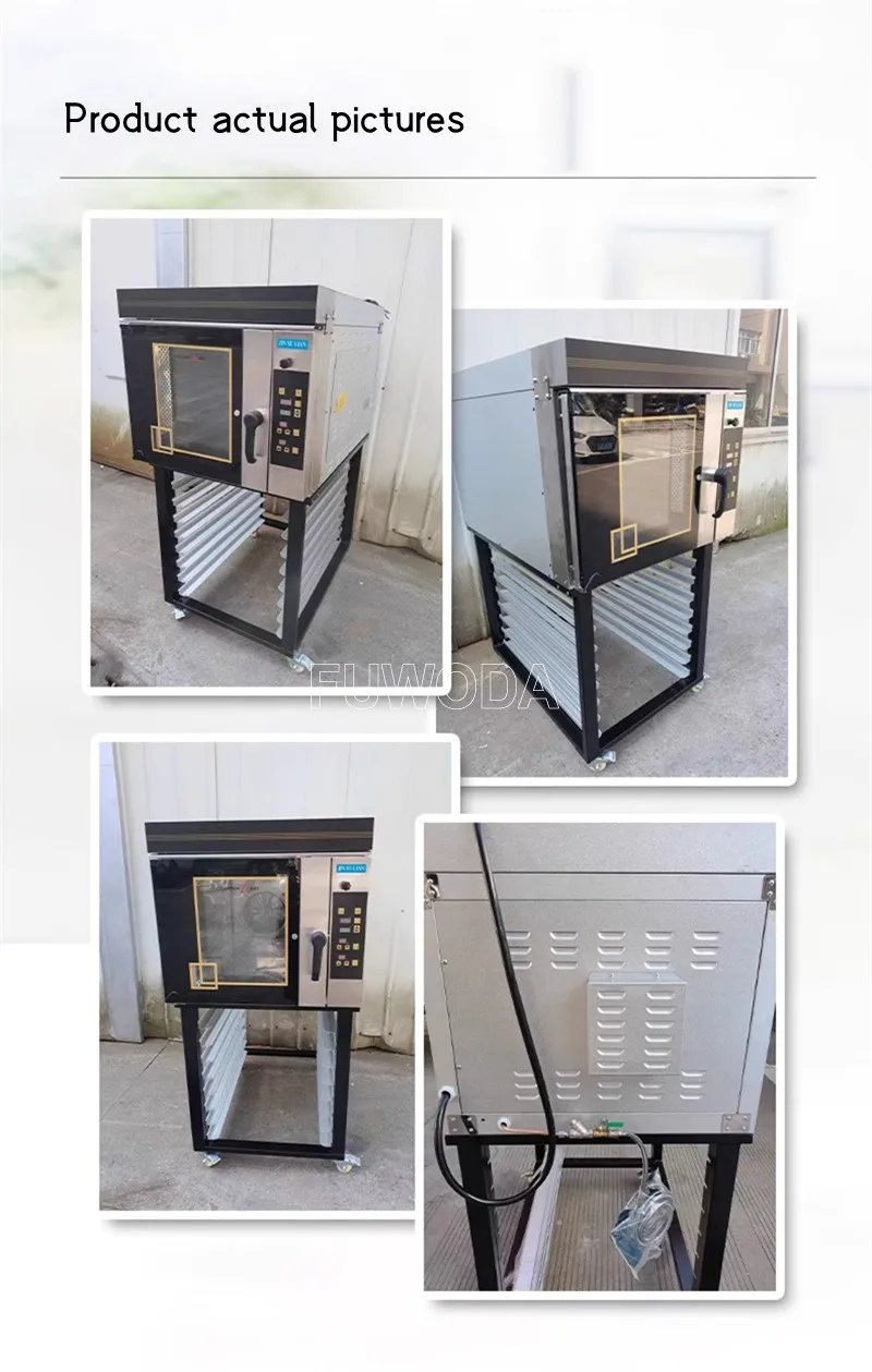 5 Tray Convection Bakery Oven / French Bread Making Machine /commercial ...