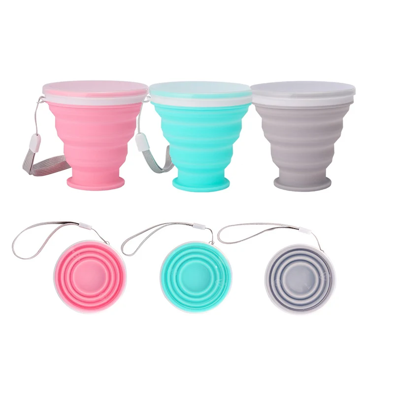 Folding telescopic Creative silicone coffee cups silicone coffee cups ...