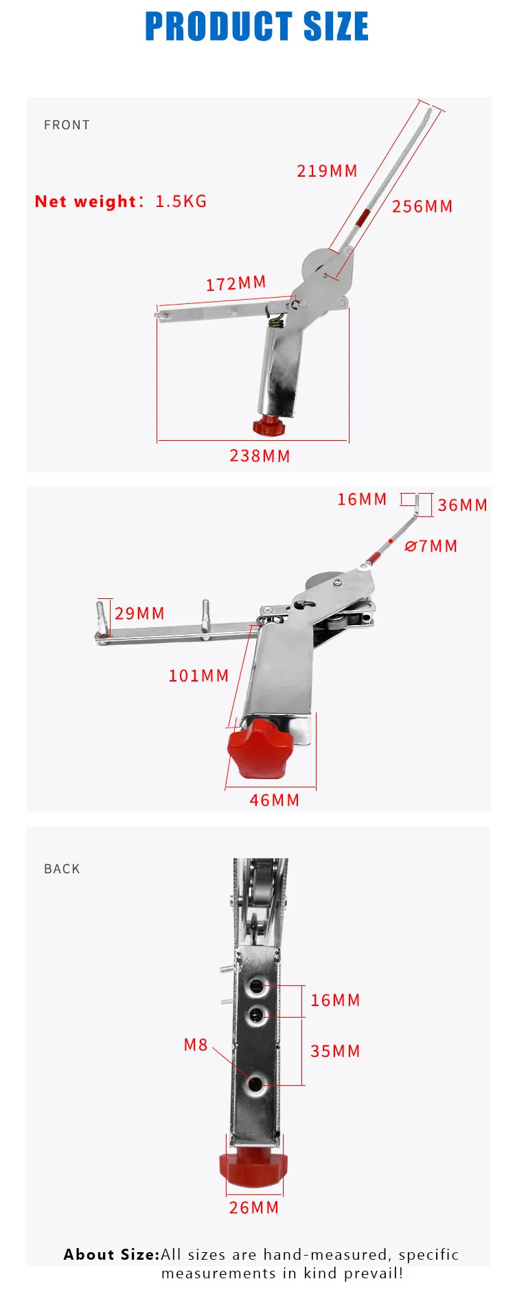 QIPANG Single Spring Tension Gun - Precision Wire Control