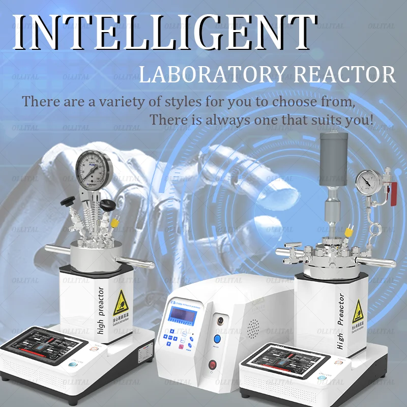 High Pressure Reactor With Magnetic Stirrer Lab Pressure Reactor ...
