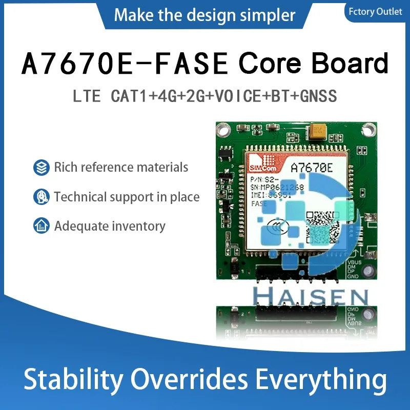 HAISEN SIMCOM A7670E-FASE Core Board A7670E-FASE Development Board LTE ...