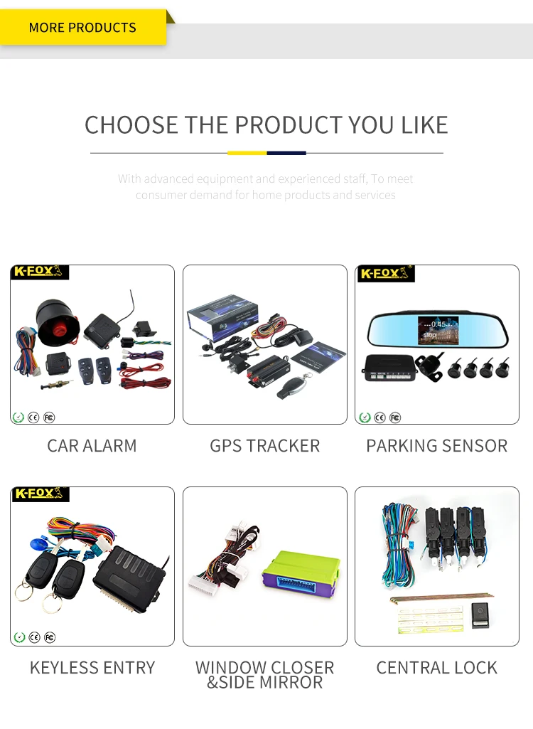 12V Universal Car Central Locking System & Alarm Kit - Secure Your ...