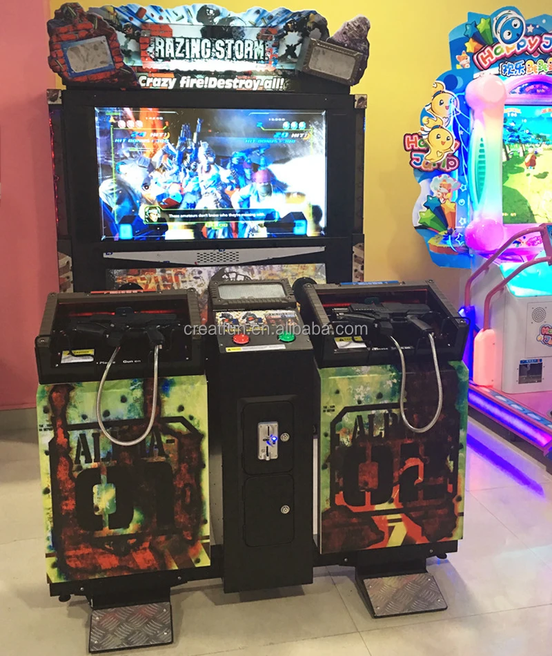 Jurassic Park Arcade Shooting Game - Razing Storm