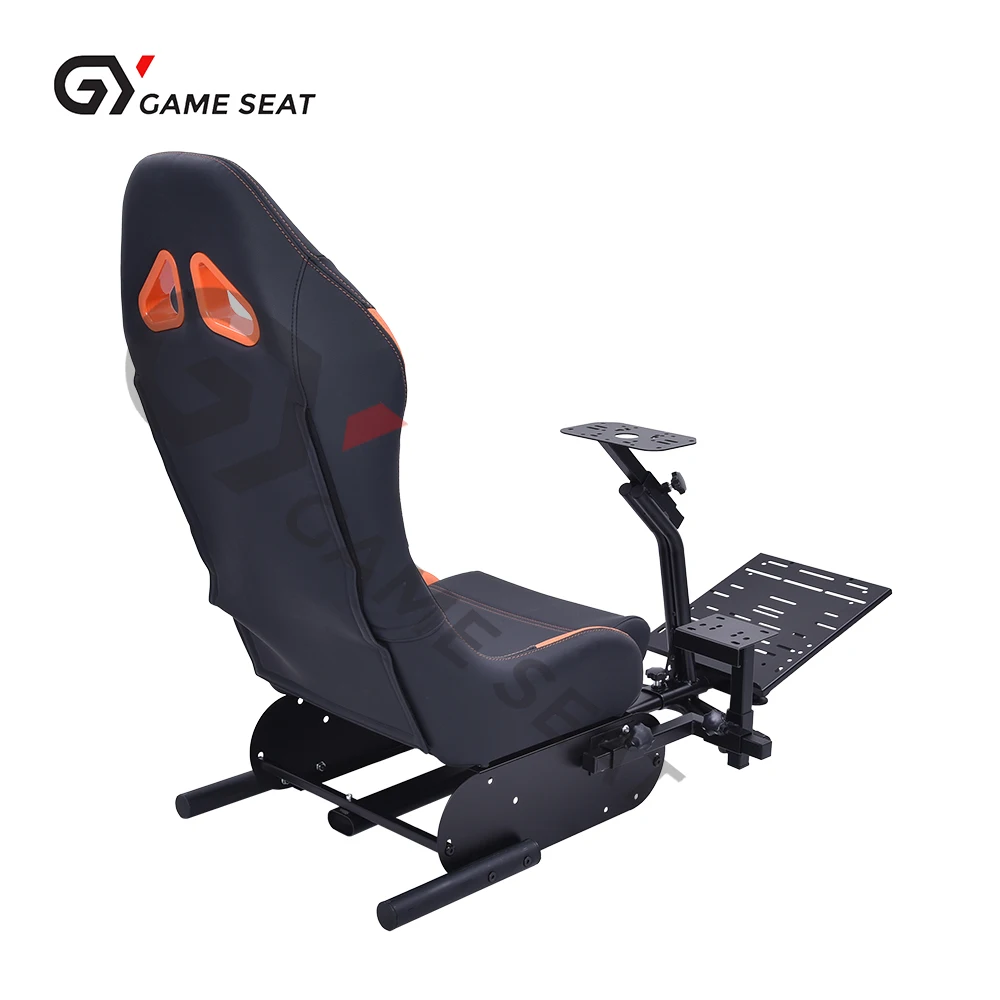 GY016 Racing Simulator Cockpit Metal Car Simulation Seat with Racing ...