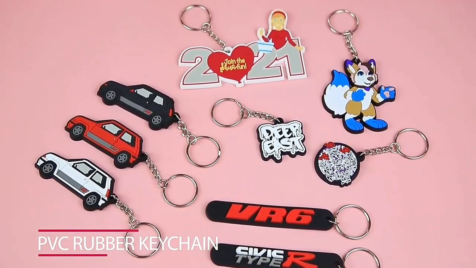 Creative Custom 2d/3d Pvc Soft Rubber Personalized Silicone Key Ring ...