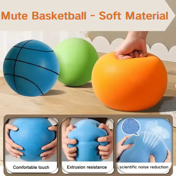 Silent Mute Ball Ball 18cm 21cm 24cm Custom Logo Training Mute Indoors ...