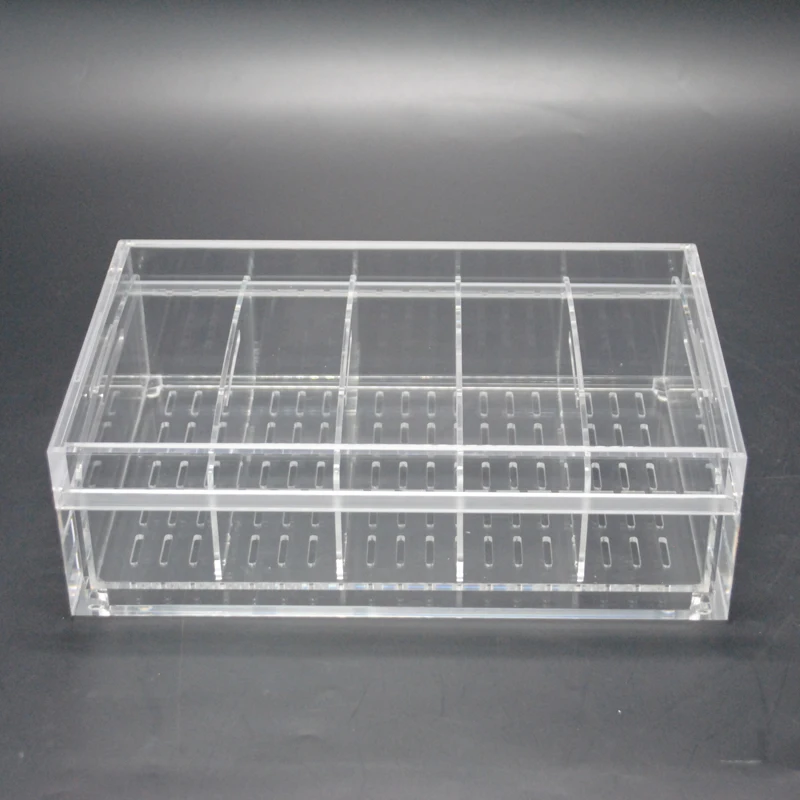 Modern Sustainable Clear Cigar Humidor Table Top Display Customize ...