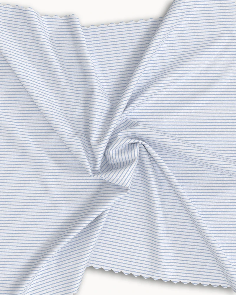 Pure Cotton Yarn Dye Dobby Stripe Wrinkle Free Fabric Of Woven Stripe ...