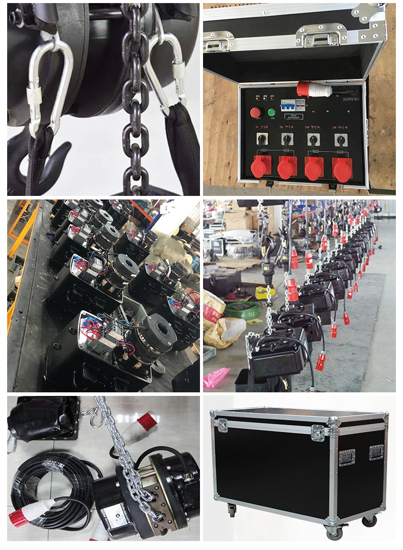 1000kg 1 Ton Rigging Stage Electric Event Lighting Truss Hoist Truss ...