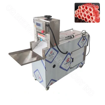 Frozen Flake Pork Slicing Beef Mutton Cutting Roll Machine Bacon Or ...