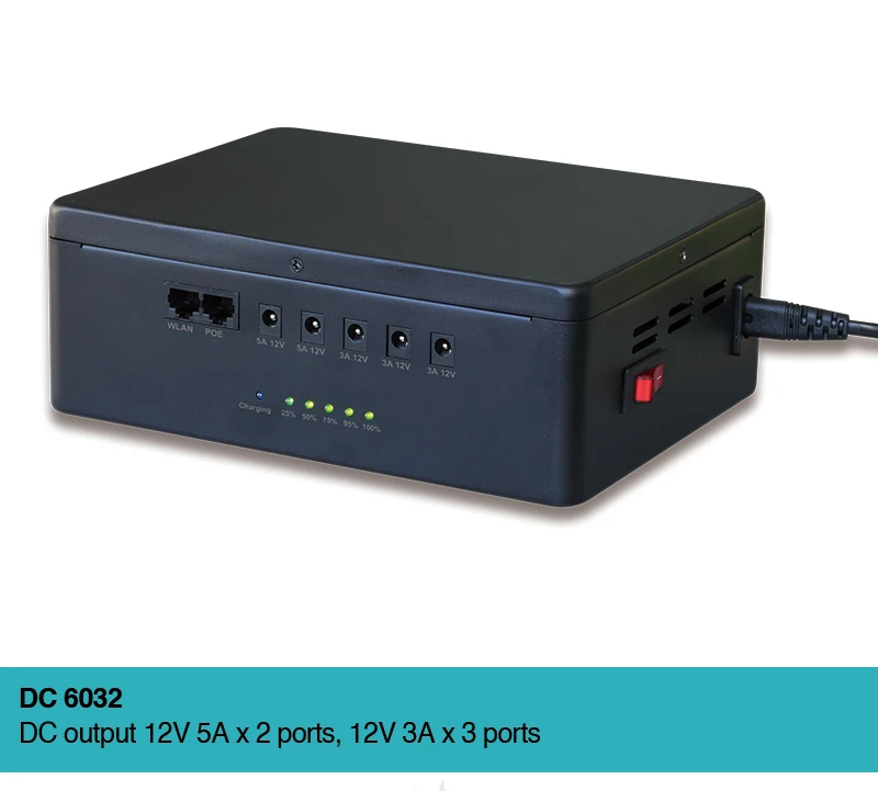 Customized Mini UPS 12V 5A for WiFi Router & Modem - 192WH Backup Power ...
