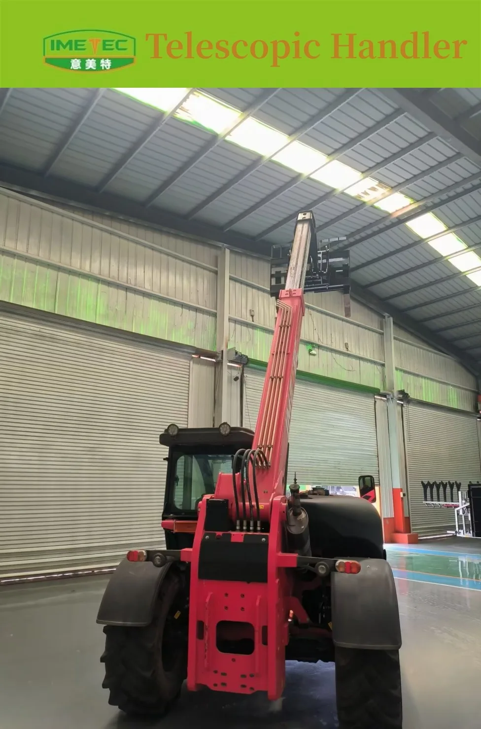4WD Telehandler Telescopic Handler Forklift Wheel Loader Front Loader ...