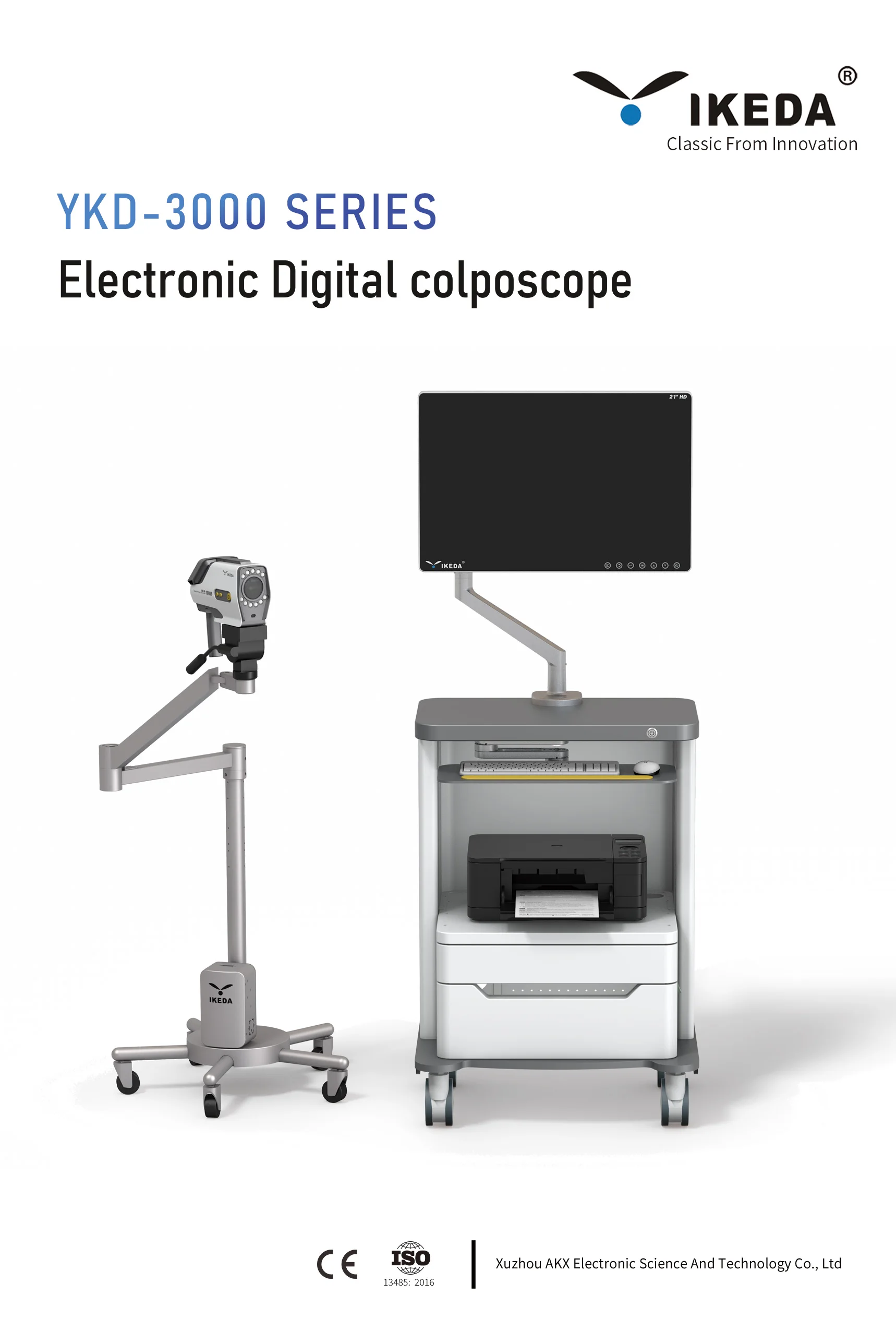 Full HD Colposcope Camera for Vagina Colposcopy - IKEDA