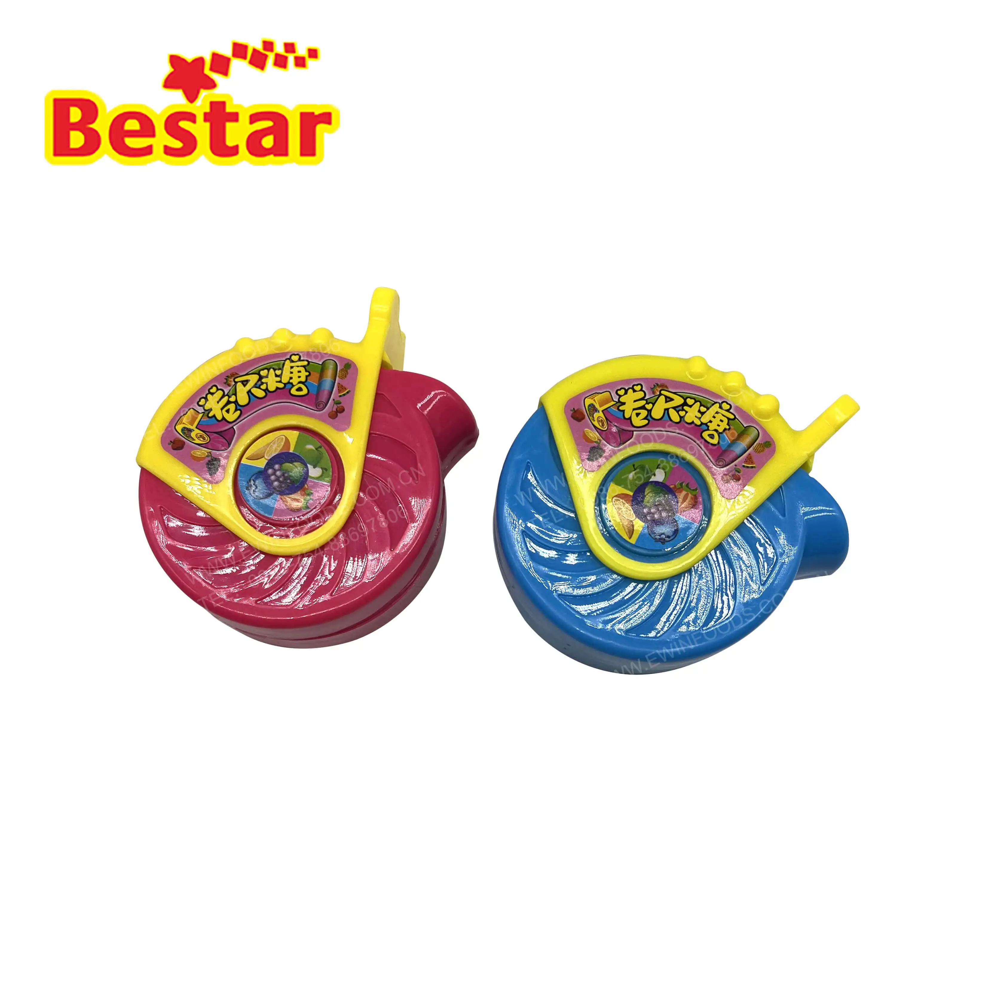 Tape Gummy Candy 35g Roll Soft Candy Halal Long rainbow Sour Belt Candy ...