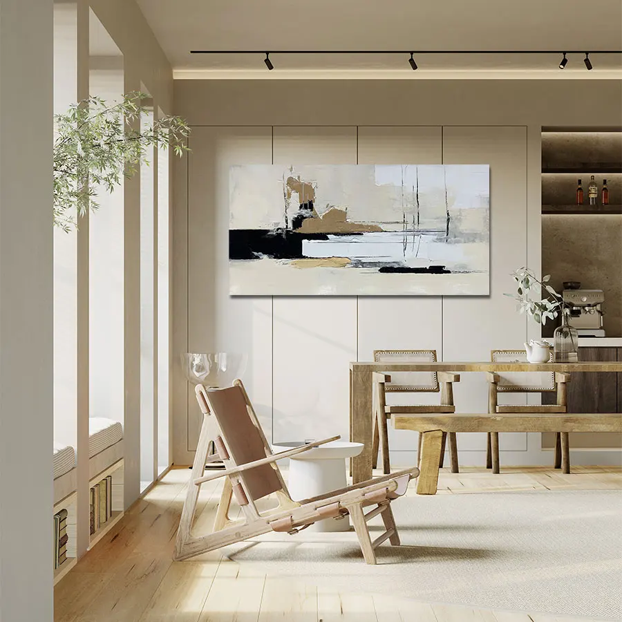 Original Art Large Modern Contemporary Abstract Wall Art Hand Painted ...