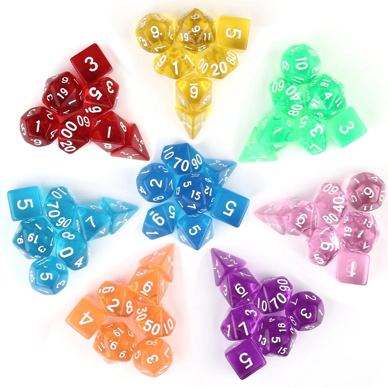 100 Different Styles Available - Mixing Color Party Game Dice