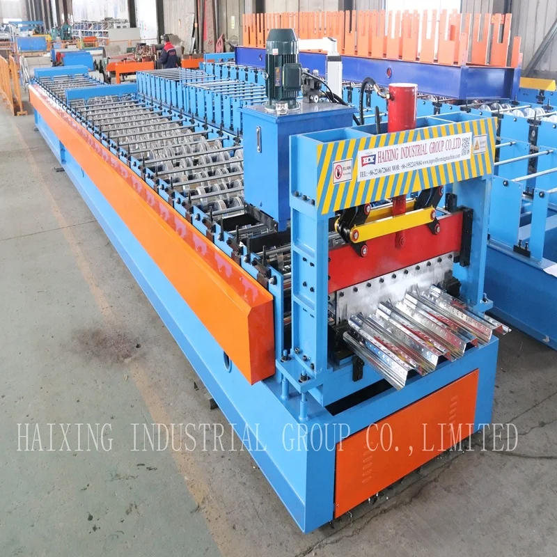 Decking Making Galvanized Steel Floor Deck Roll Forming Machine - Buy ...