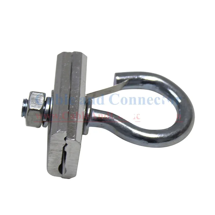 Ftth Pole Cable Clamp Hook Bracket Fiber Optic Cable Metal Hanger Hooks ...