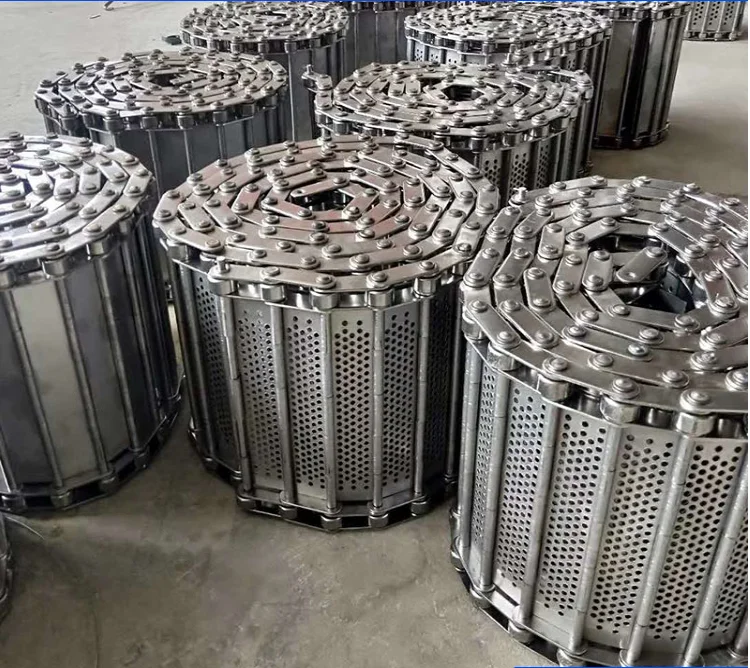 Stainless Steel Chain Plate Conveyor Belt Product Line Chain Plate ...