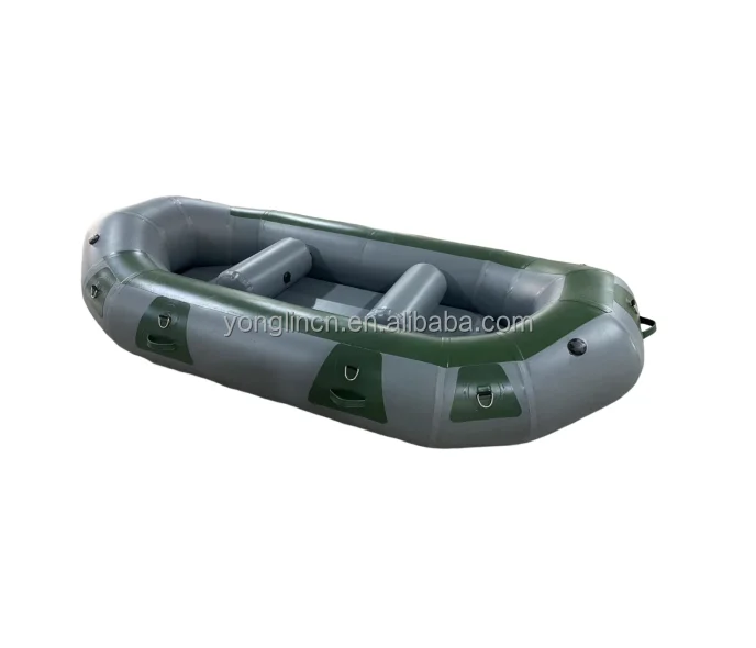 Heavy duty double floor river boat white water rafting 4-6 persons ...