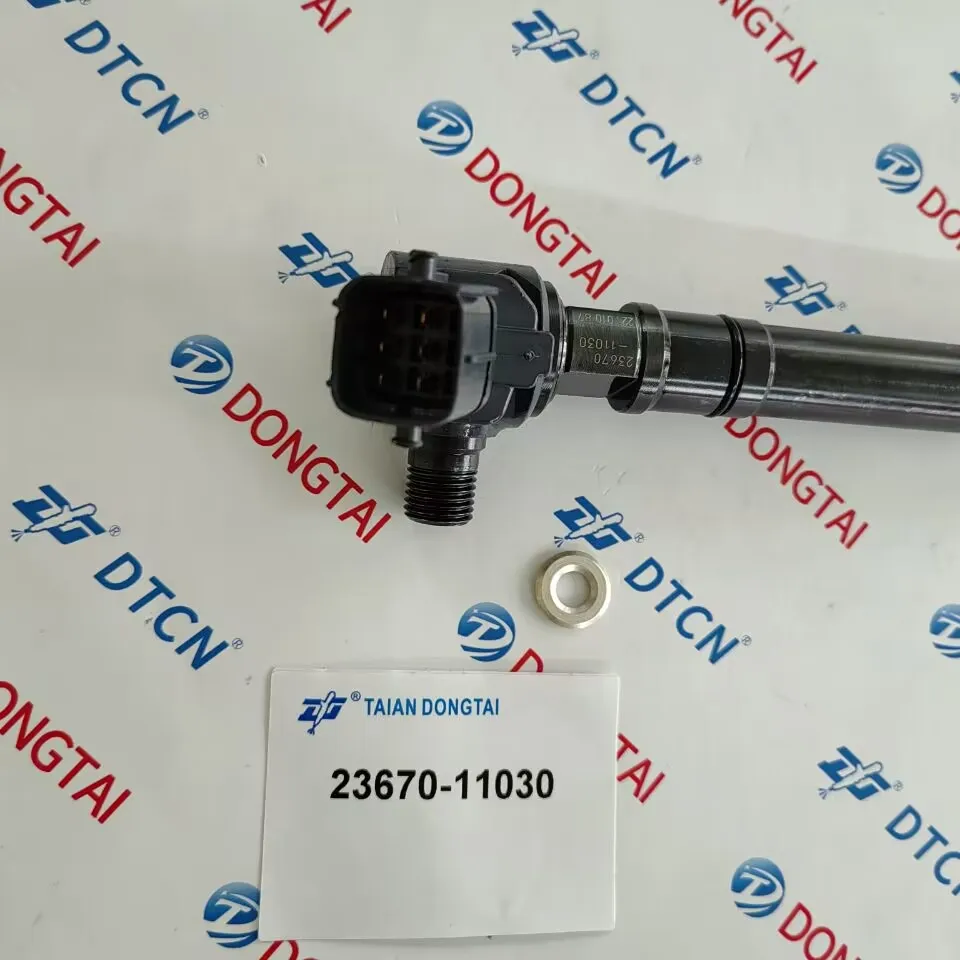 Auto Common Rail Diesel Fuel Injector 23670-11030 2367011030 For Toyota ...