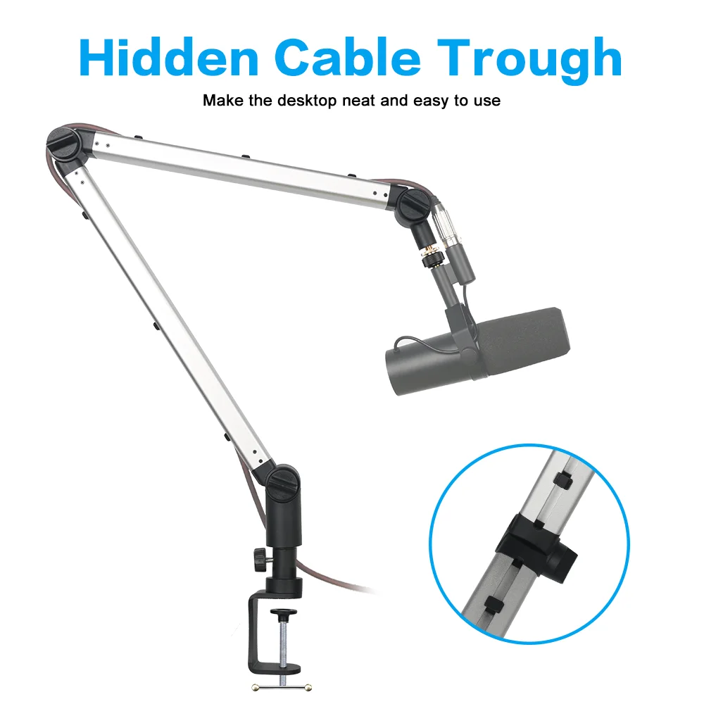 Studio Heavy-Duty Aluminium Microphone Stand - ENGOT MS-705