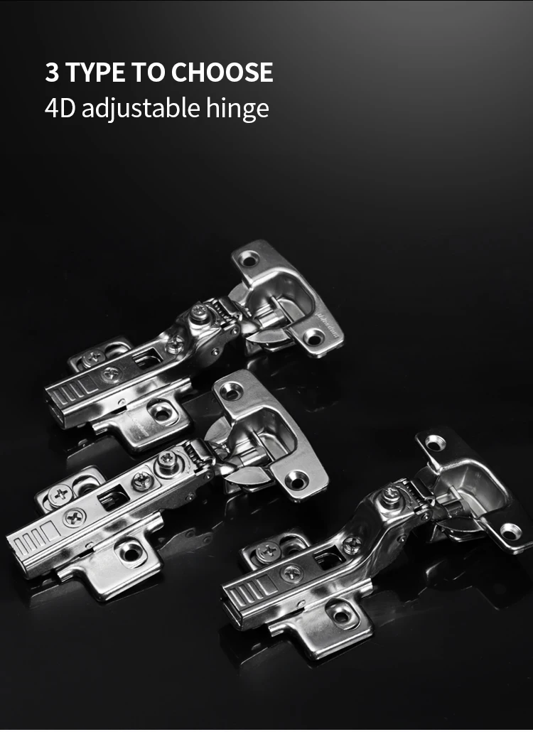 GH I01 Cabinet Hinge Hidden Kitchen Cabinet Folding Table Stainless ...