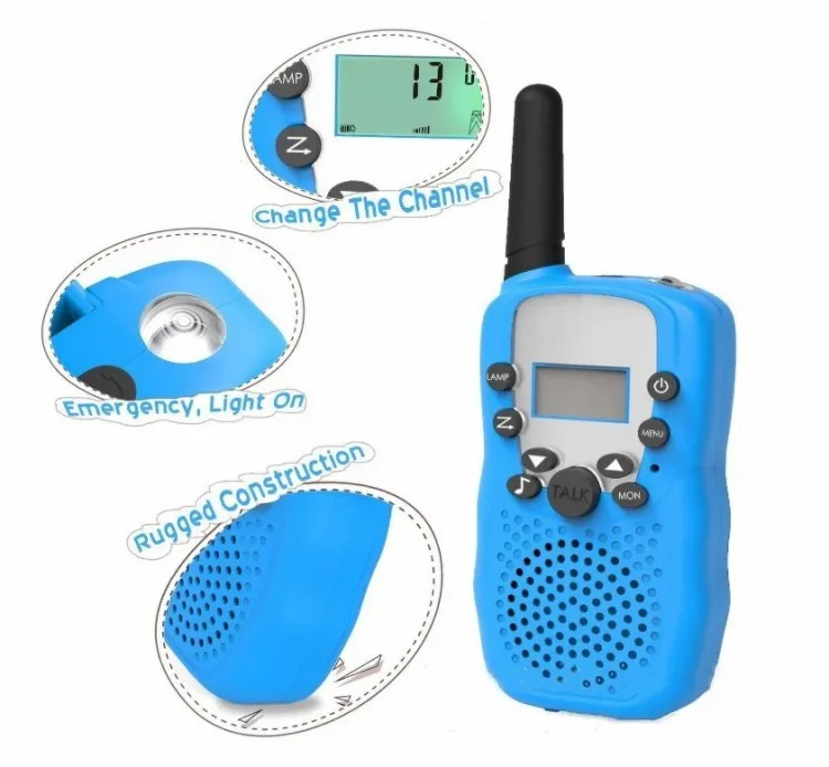New Children Radio Toy Walkie Talkie Kids Radio Uhf Two Way Radio T-388 ...