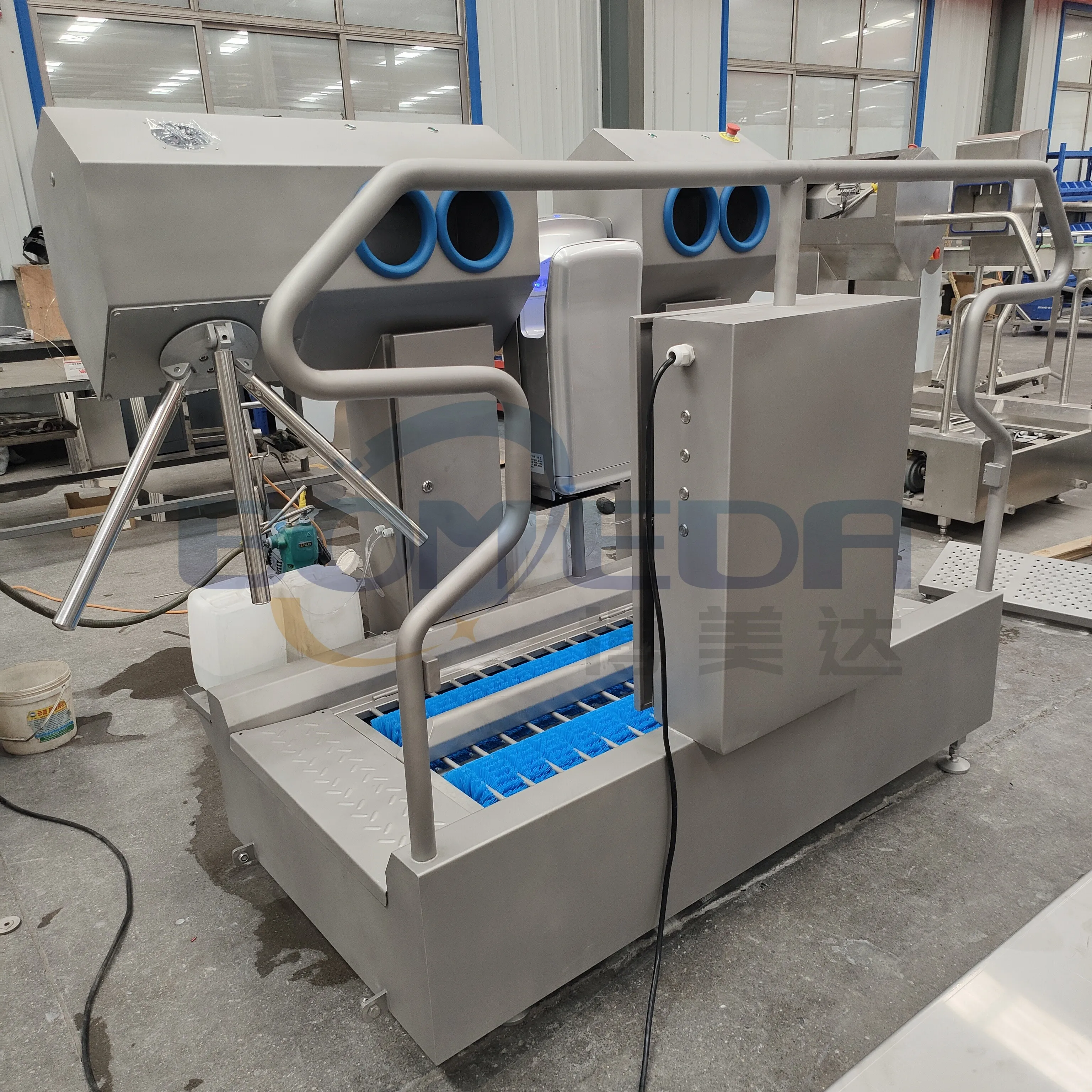 Personal Hygiene Automatic Boot Washer Boot Sole Cleaning Machine for ...