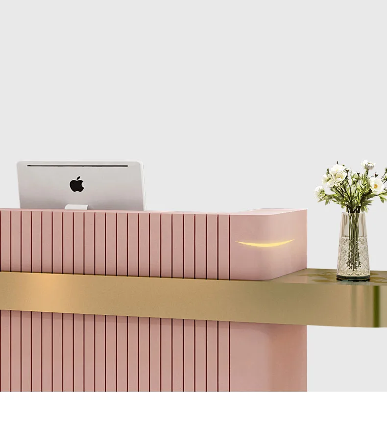 Modern Cash Table Register Retail Wooden Counter Cashier