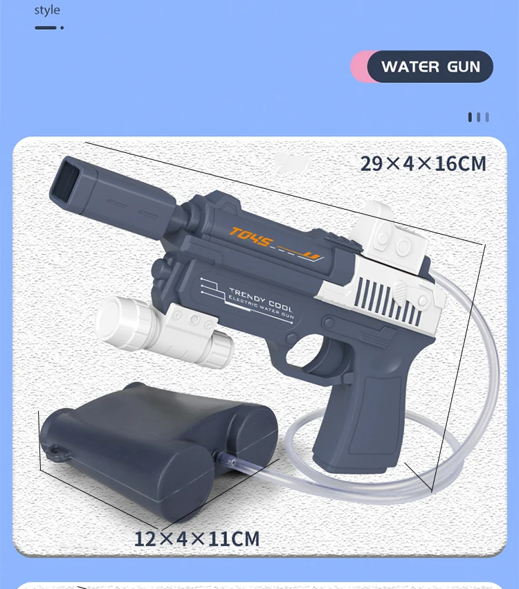 High Capacity Backpack Automatic Summer Beach Water Gun Water Shooting ...