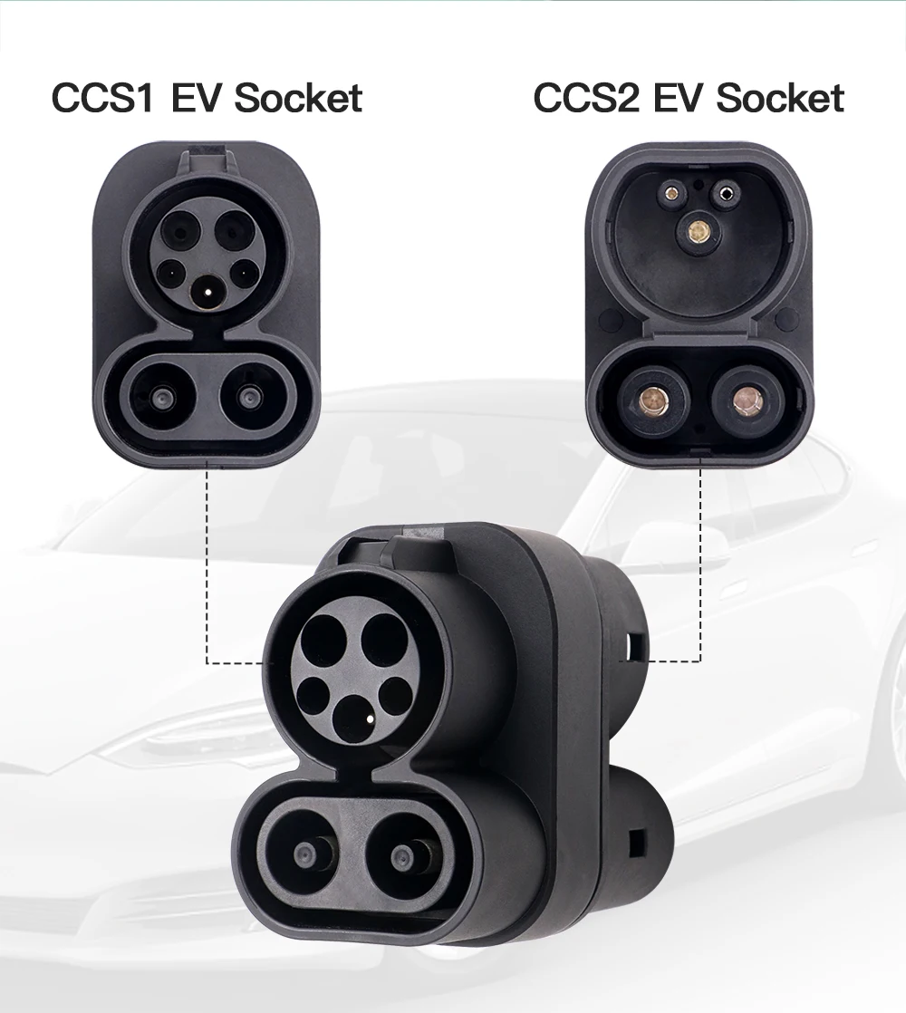 Car Portable Ev Charger Electric Vehicle 150a Ccs Adapter For Ccs1 To ...