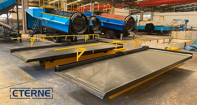 Gravity Separation Shaker Concentrator - Gold Separation Shaking Table ...