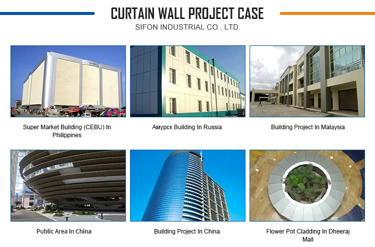Alucobond Acm Curtain Wall Panel Building Materials - Buy Exterior Wall ...